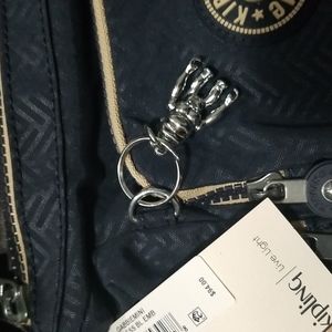 Kipling | Bags | Kipling Gabbie Mini In Endless Blue Embossed Pattern ...